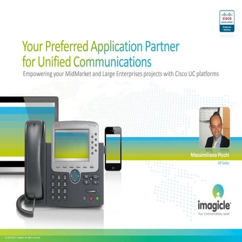 Imagicle - Your preferred UC application partner - 2013 ENG | PPTX