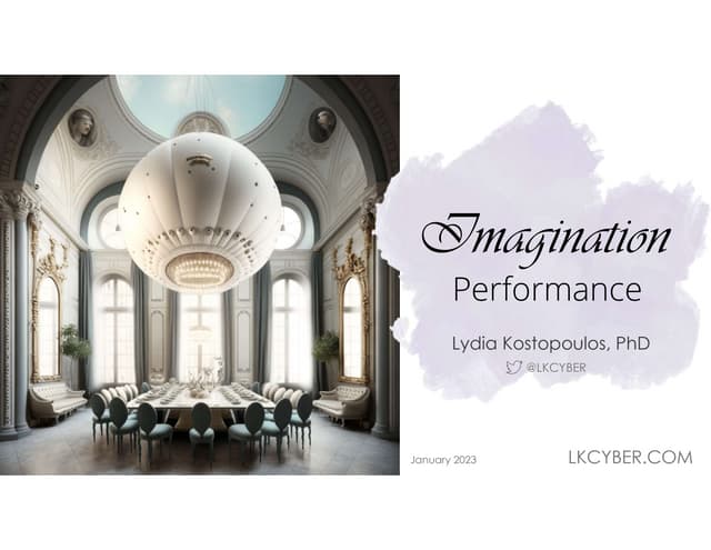 Imagination Performance: Thinking Beyond GPT | PPT Imagination Performance: Thinking Beyond GPT | PPT