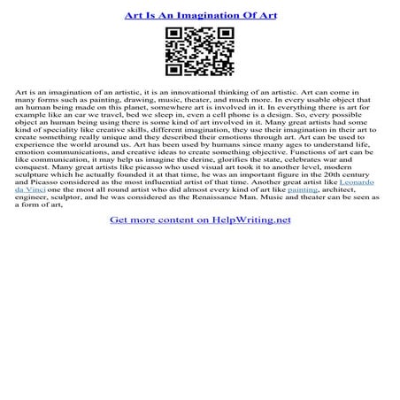 Imaginative Essays | PDF