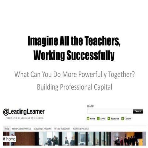 Imagine All the Teachers | PPT