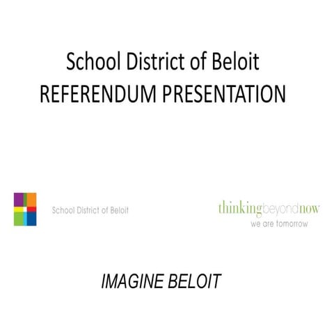 Imagine Beloit Powerpoint | PPT