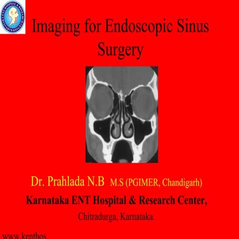 Imaging for Endoscopic Sinus Surgery | PPS