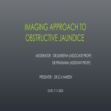 IMAGING APPROACH TO OBSTRUCTIVE JAUNDICE.pptx