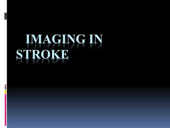 INTRA CRANIAL HEMORRHAGE- AGING BLOOD ON MRI | PPTX