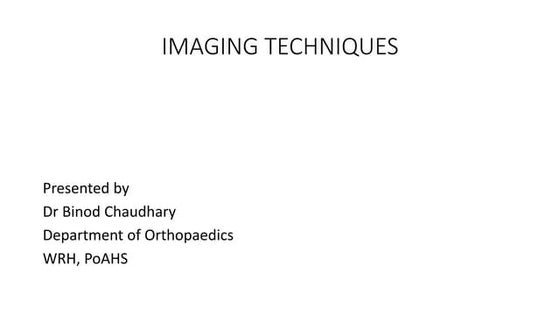 Introduction to radiology | PPT