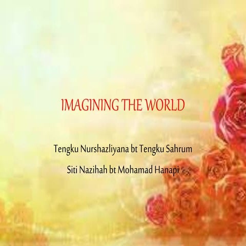 POST COLONIAL chapter: Imagining the world | PPTX