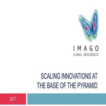 IMAGO Global Grassroots: Scaling Innovations at the Base of the Pyramid ...
