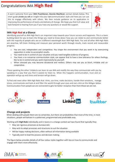 iMA High Yellow Description | PDF | Business Administration | Business