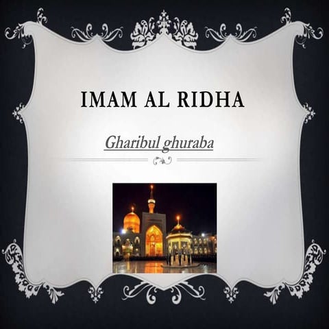 Imam a ridha | PPT