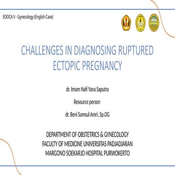 Case Study On Ectopic Pregnancy..pdf.... | PDF