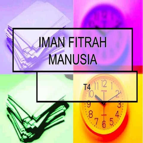 Iman fitrah manusia | PPT