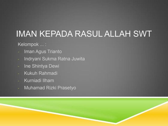 Meneladani Akhlak Nabi Muhammad SAW.pptx