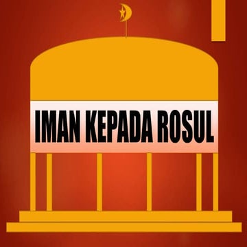 Iman kepada rosul SMA | PPT