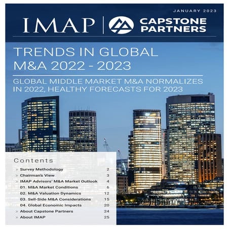 TRENDS IN GLOBAL M&A 2022 - 2023 | PDF | Business Accounting & Finance ...