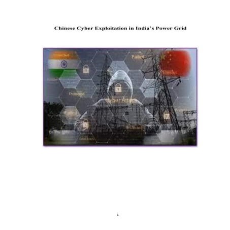 Chinese Cyber attack on mumbai power plant | PPTX