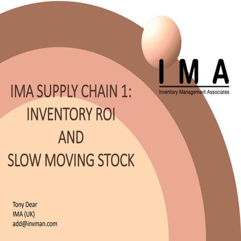Slow Or Non Moving Inventory, Dispose Off Or | PPTX