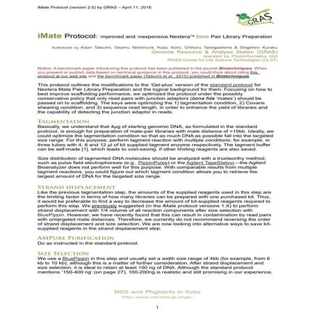 iMate Protocol Guide version 2.0 | PDF