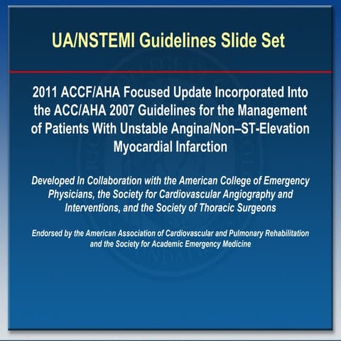 2025 Acute Coronary Syndromes Guideline Clinical Slides.pptx