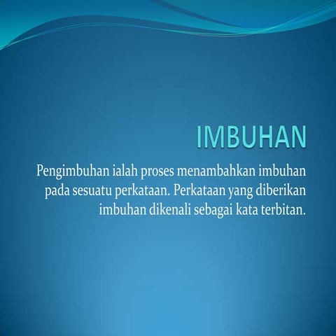 Imbuhan | PPT
