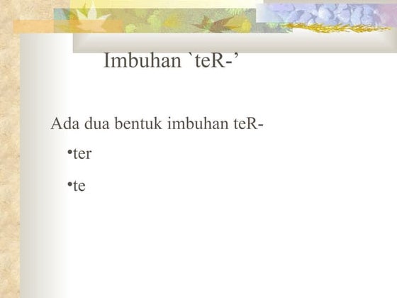 Bahasa melayu tatabahasa (imbuhan) | PPT