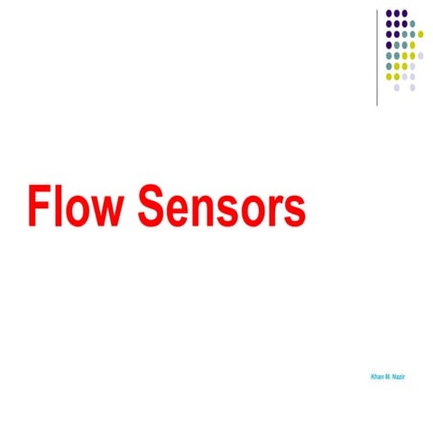 Im ch 3( pt-4) flow sensor | PPT