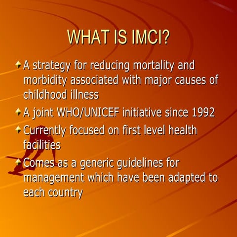 Imci Day1 | PPT | Infectious Diseases | Diseases and Conditions