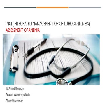 IMCI (anemia )pediatrics low socioeconomic-1.pptx