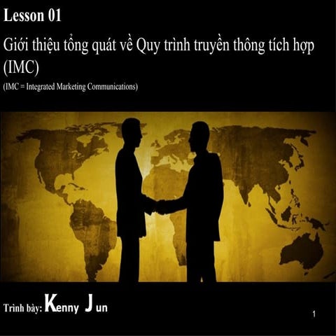 IMC - Lesson 1 - Introduction | PPT