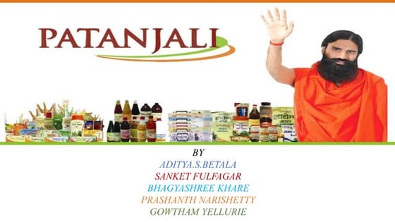 Patanjali | PPTX | Commodities | Economy
