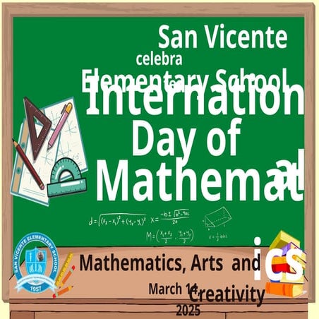 INTERNATIONAL DAY OF MATHEMATICS 2025 CERTIFICATE | PPTX