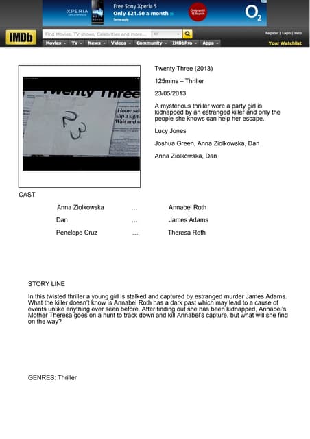 Breaking Dawn Script Outside broadcast | DOCX