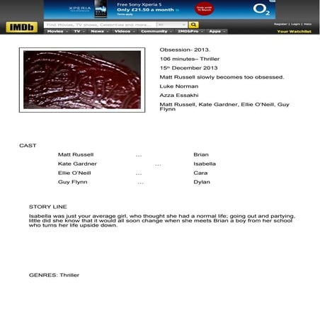 Imdb blank template[1] | DOC