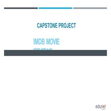 IMDB Movie Reviews made by any organisation.pptx