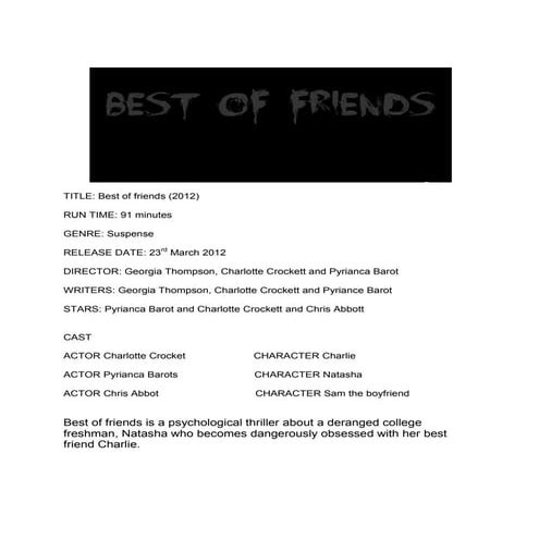 Imdb template copy | DOC