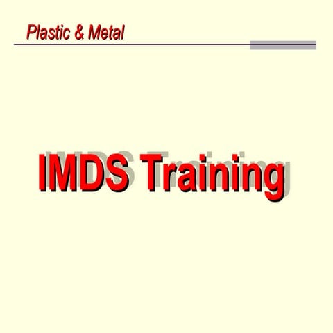 IMDS-Overview activity for presentation .ppt