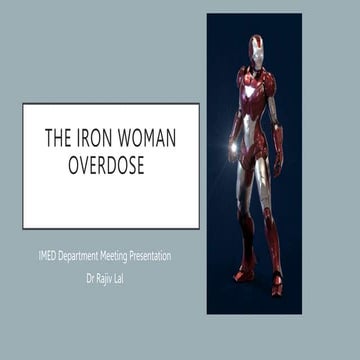 Acute Iron Overdose | PPSX