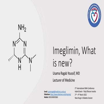 Imeglimin, What is new? | PPTX