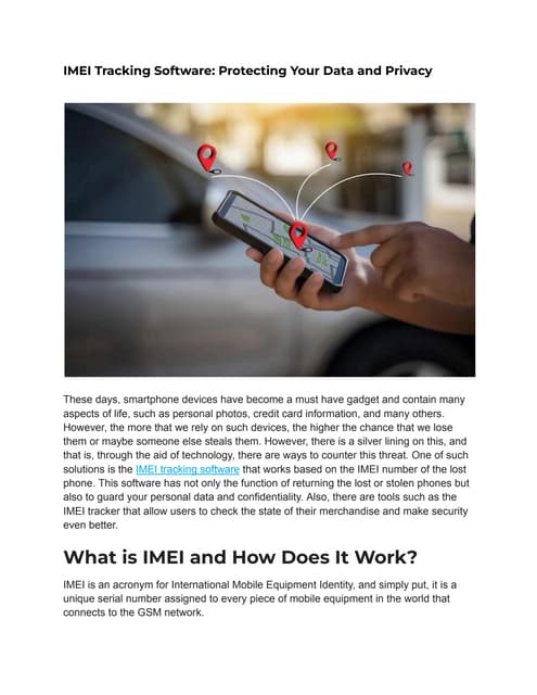 Anti-theft solution app | PPT