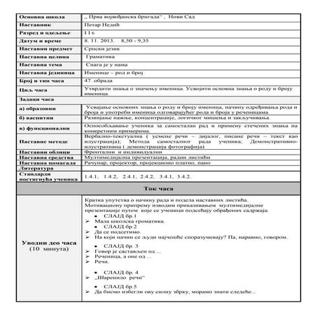 Zbirne imenice | PPT