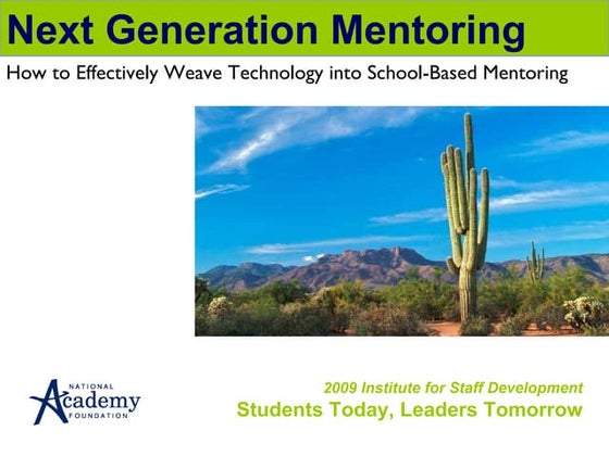 Mentee Info Packet | PPTX