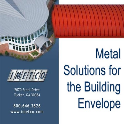 Imetco Overview For Linked In | PPTX | Home Improvement | Home & Garden