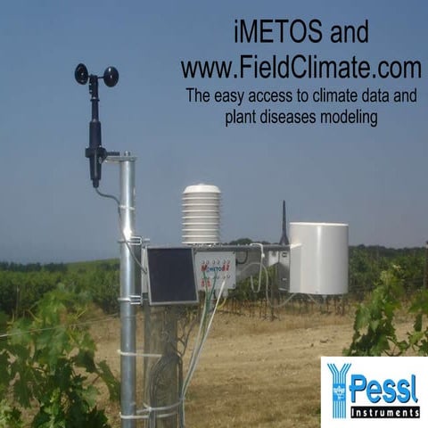 iMETOS and www.FieldClimate.com The easy access to climate data and ...
