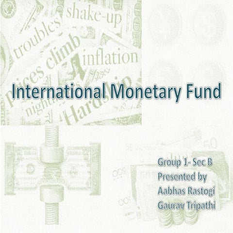 International Monetary Fund | PPTX
