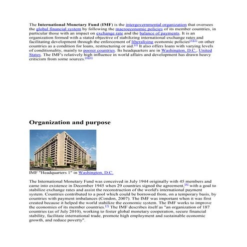 International Monetary Fund | PPTX