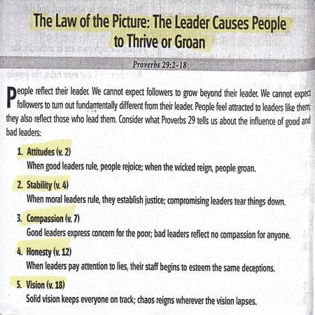 Trinity Kings World Leadership: The Leader Causes People to Thrive or ...