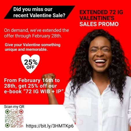 💕EXTENDED 72 IG VALENTINE'S SALES PROMO 💕 | PDF