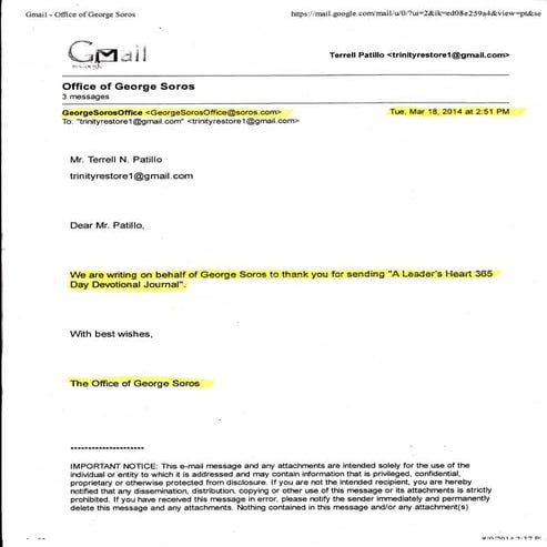 Trinity Kings World Leadership: King George Soros of the Business ...