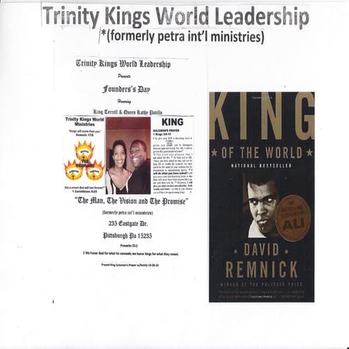 Trinity Kings World Leadership: King of the World | PDF