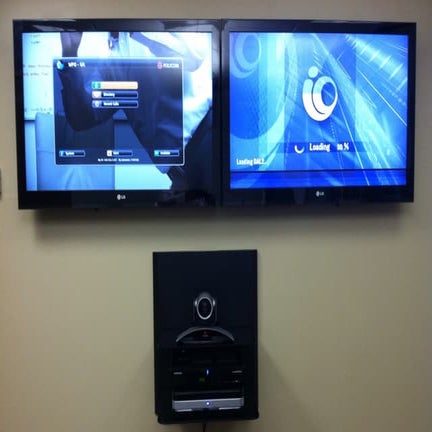 Side by Side 42" Monitors w/ Polycom | PDF | Computer Peripherals | Computing