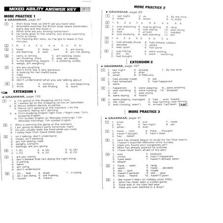 Grammar Christmas Solutions | PDF